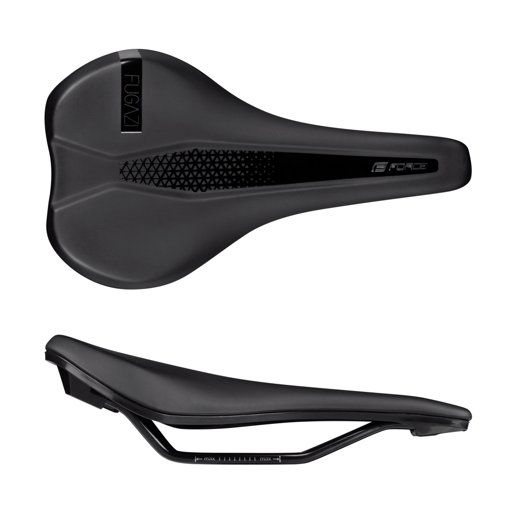 Sedlo Force FUGAZI sportovní, černé